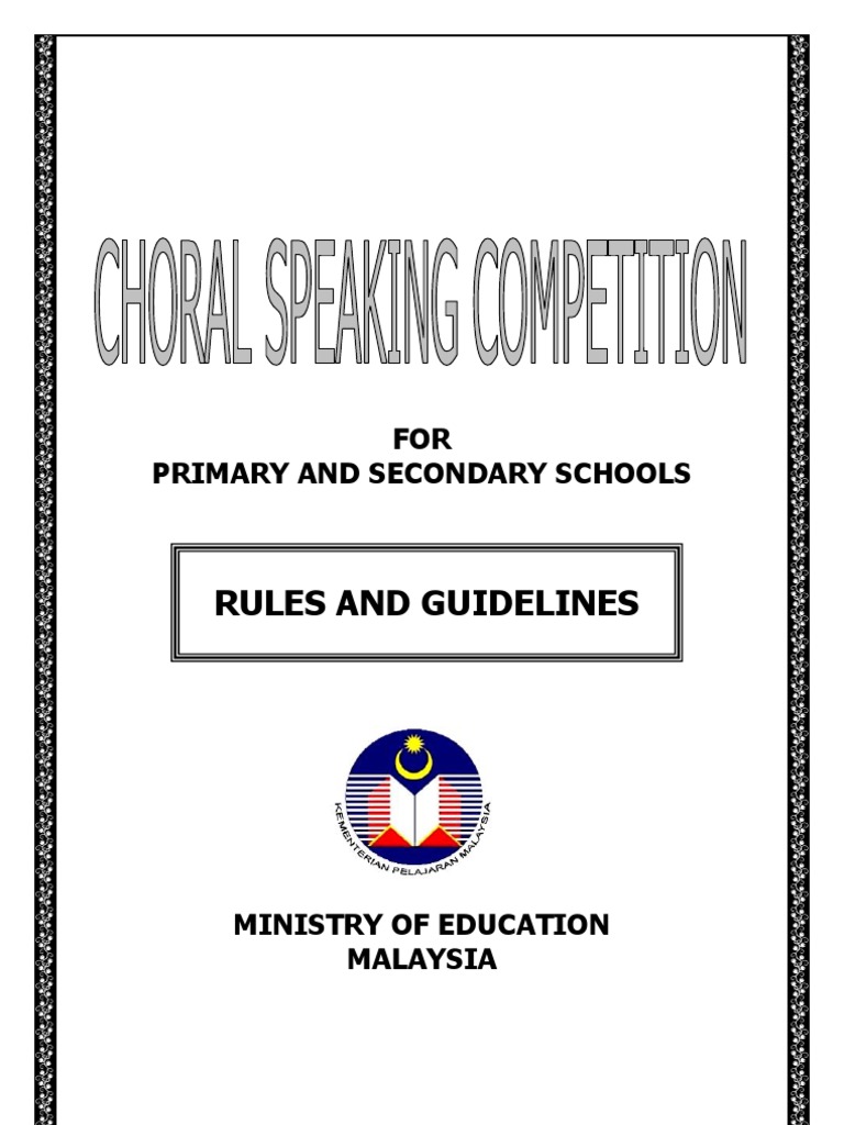 Choral Speaking | Singing | Rhythm