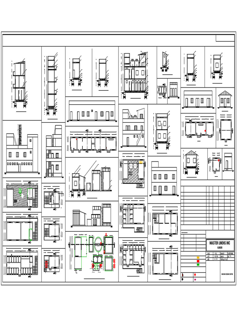Building Plan 5 - Compressed | PDF | Wall | Civil Engineering