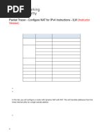 Configure PAT in Packet Tracer 6.6.7 | PDF | Ip Address | Computer ...