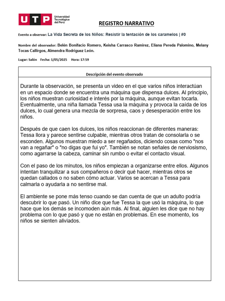 Wa0073. | PDF | Las emociones | Sicología