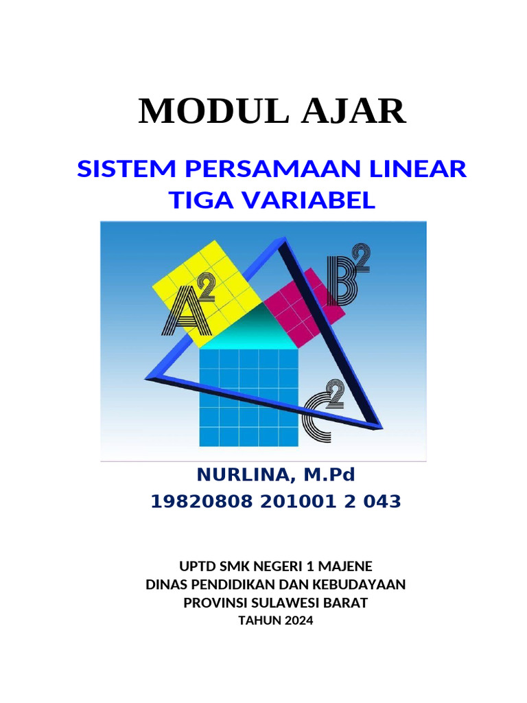 Modul Ajar SPLTV | PDF