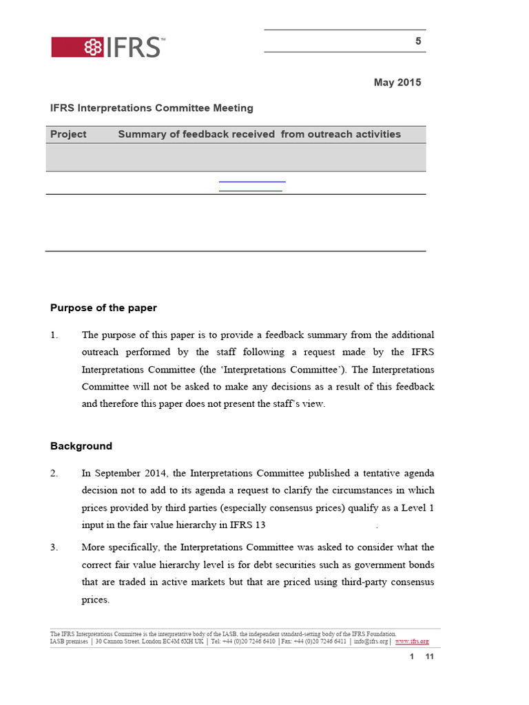 Ap5 Fair Value Hierarchy | PDF | Fair Value | Valuation (Finance)