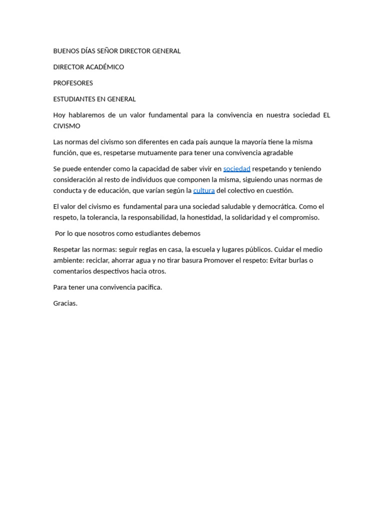Valor Civismo 1 | PDF