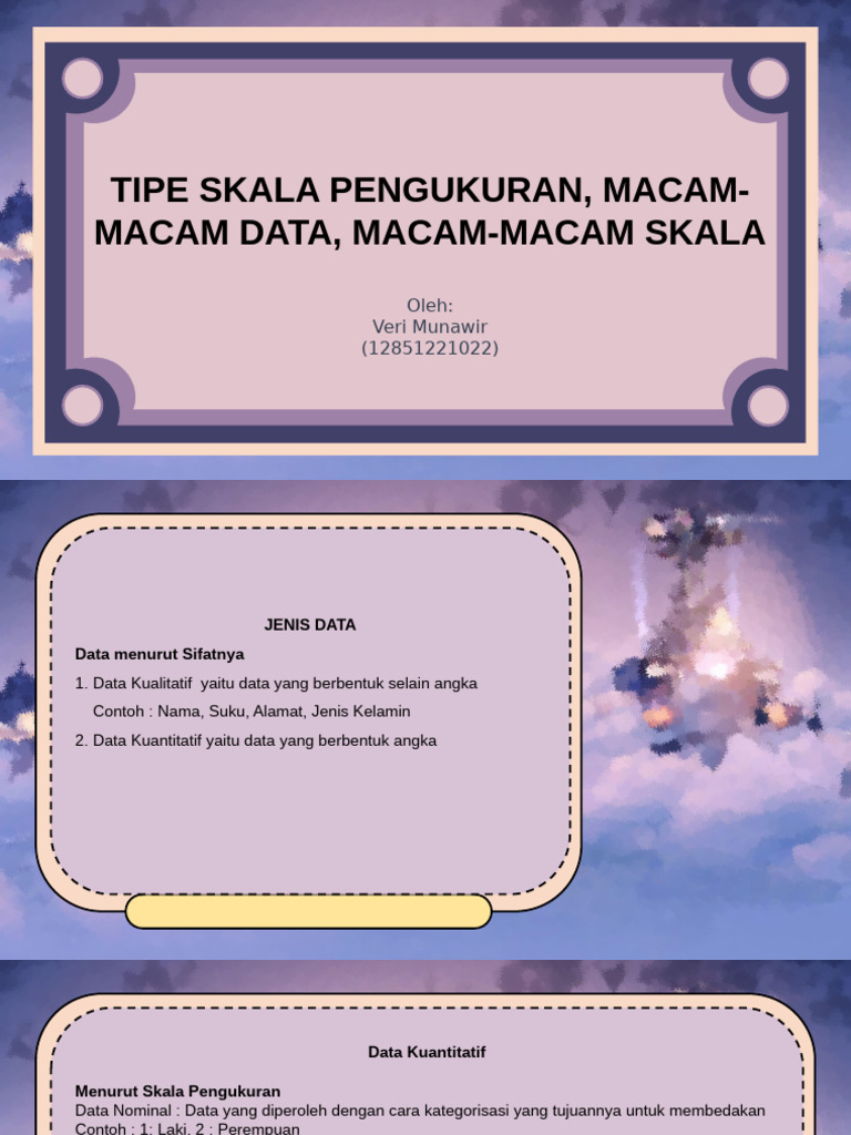 Tipe Skala | PDF
