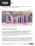 10 Ejemplos de Microeconomía Con Imágenes | PDF | Finanzas y dinero ...