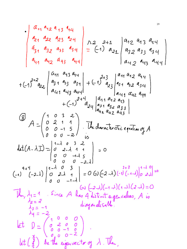Lecture 13_Matrix_Systems of Equations | PDF