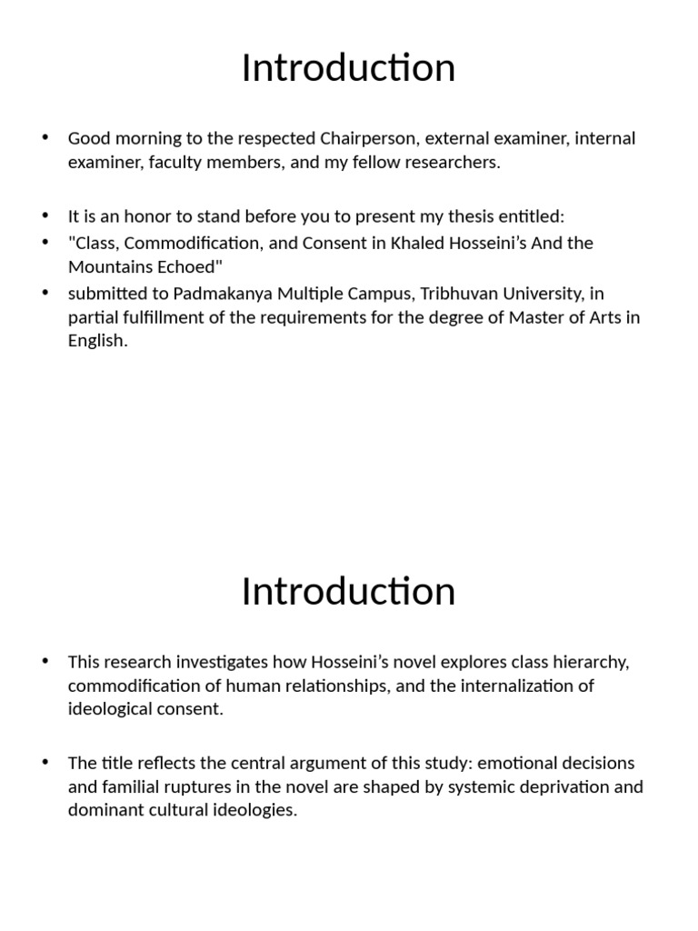 Class Commodification and Consent Comprehensive VIVA Presentation | PDF | Ideologies | Antonio ...