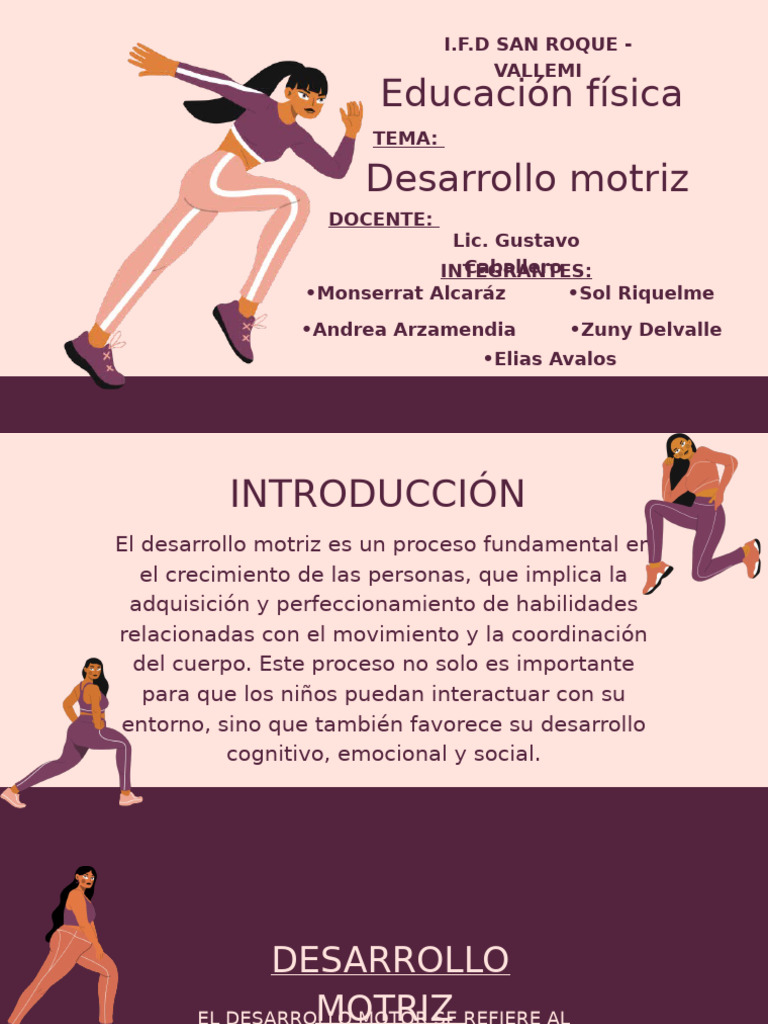 Physical Education Physical Fitness Educational Presentation in Beige ...