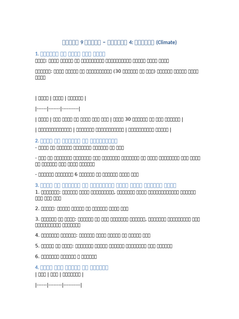NCERT Class 9 Geography Chapter 4 Notes Hindi UPSC | PDF