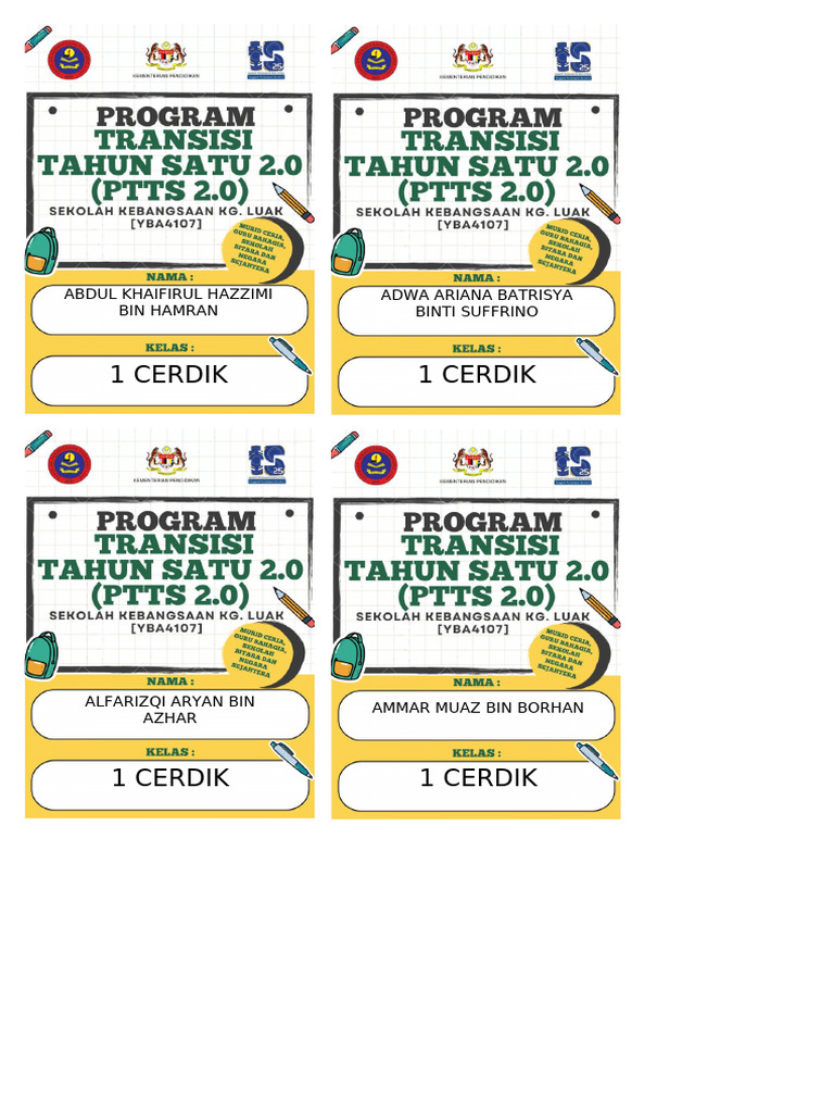 Tag Nama | PDF