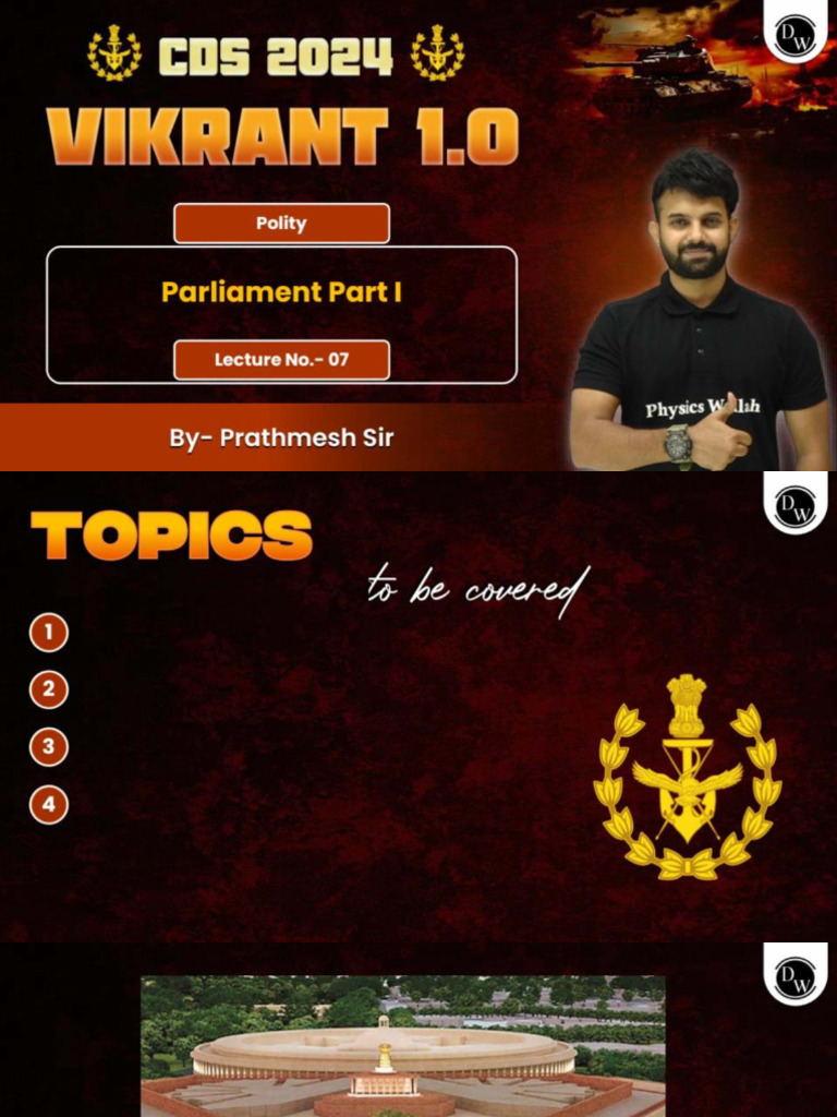 Lec 7 Vikrant Cds 2024 | PDF