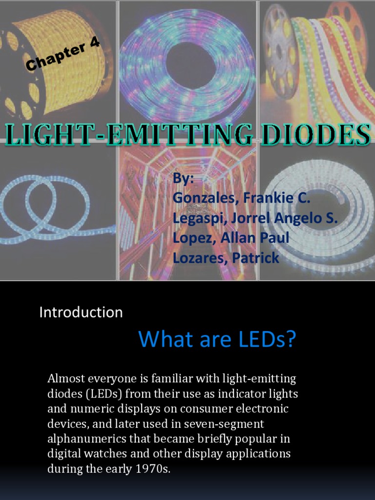Led Powerpoint New | Download Free PDF | Light Emitting Diode ...