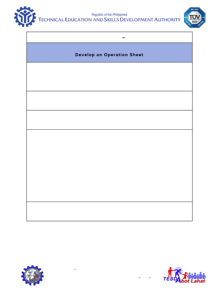 Task Sheet 1.3 5 (Develop Operation Sheet) | PDF | Chess Theory | Chess