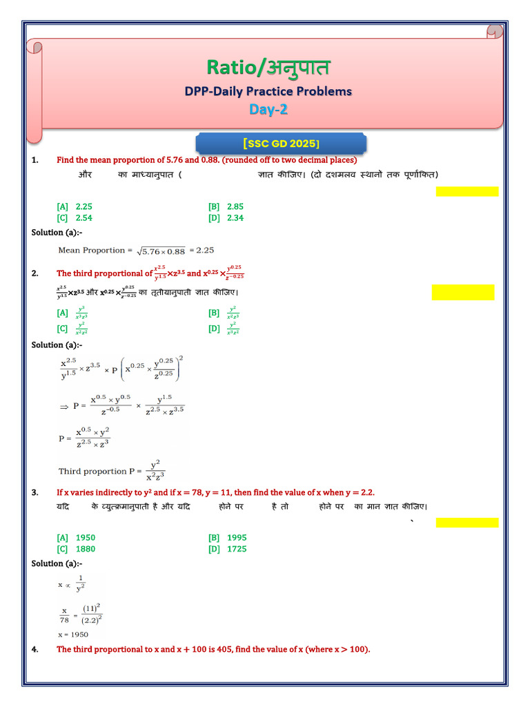 Ratio DPP | PDF