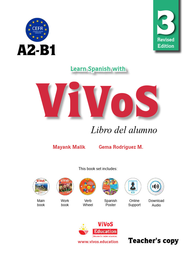 Learn Spanish with ViVoS 3 Guide | PDF | Grammatical Tense | Syntax