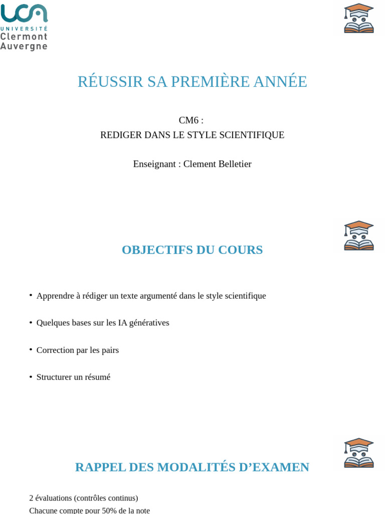 Rédaction Scientifique : Guide Pratique | PDF | Clause | Phrase