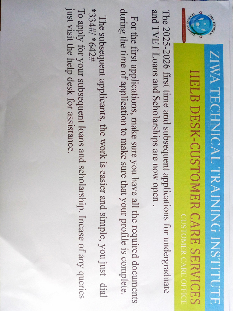 Helb Application | PDF