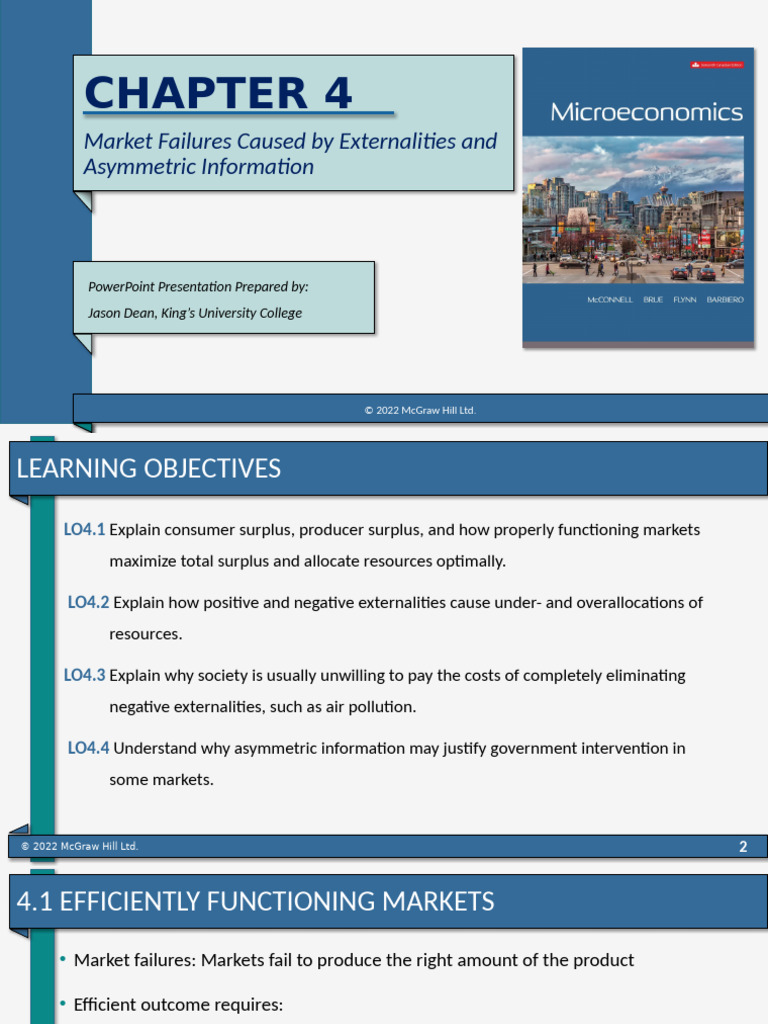 Microeconomics Powerpoint Slides For Chapter 2 To 6 | PDF | Economic Surplus | Externality