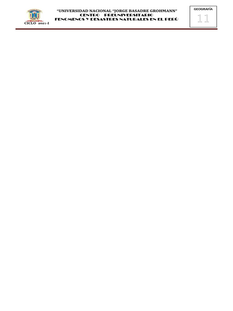 Pract. 11 - Geografía Sin Claves | PDF | Temblores | Sequía