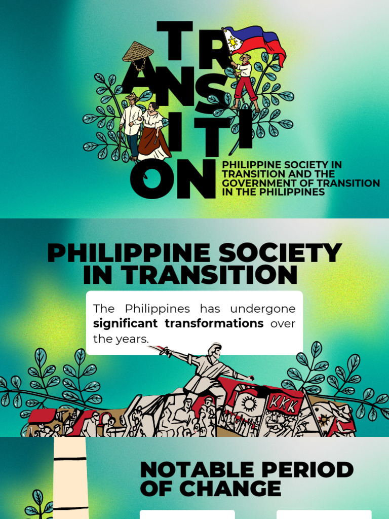 MODULE 2 Philippine Society in Transition The Government of Transition in The Philippines ...