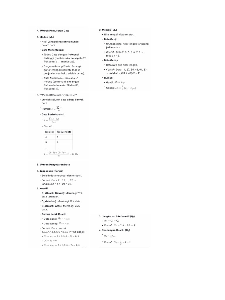 Rangkuman Analisis Data | PDF
