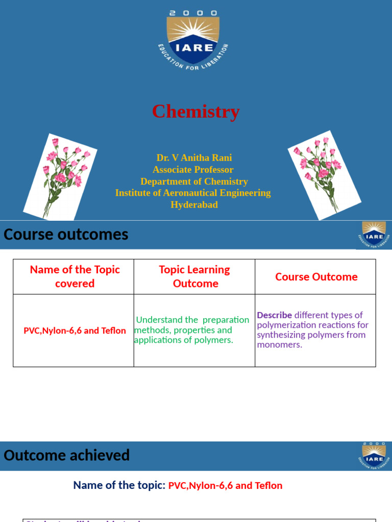 Types and Applications of Polymers | PDF | Polymerization | Polymers