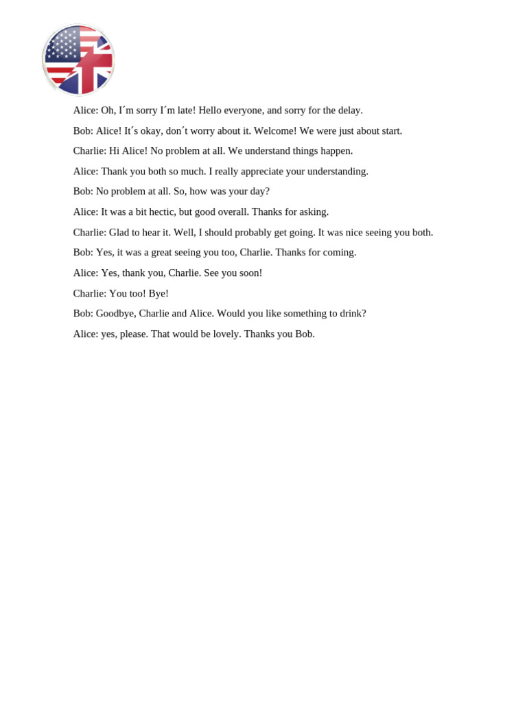 Dialogue Pdf