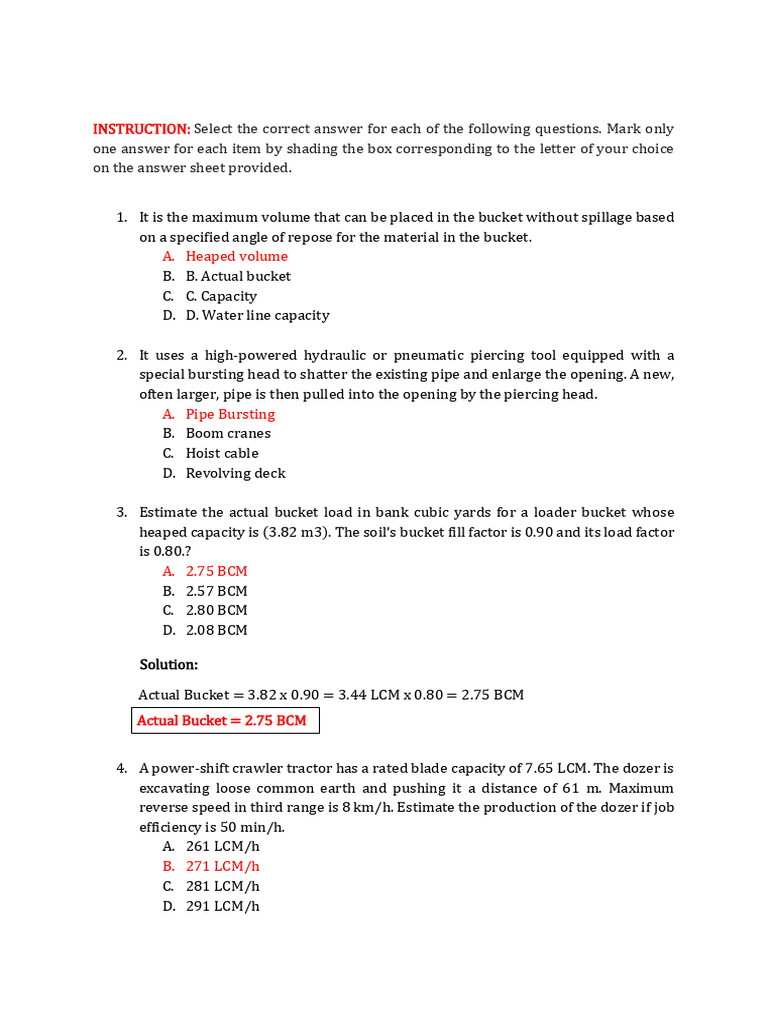 MSTC Arpil 2025 Refresher #2 | PDF