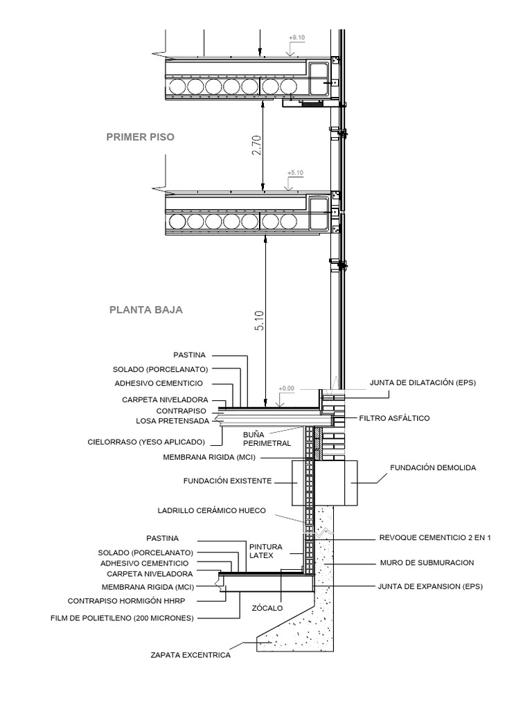 Zapata Detalle | PDF