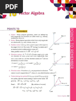 Vectors and 3D Geometry Exercises | PDF | Geometry | Triangle Geometry
