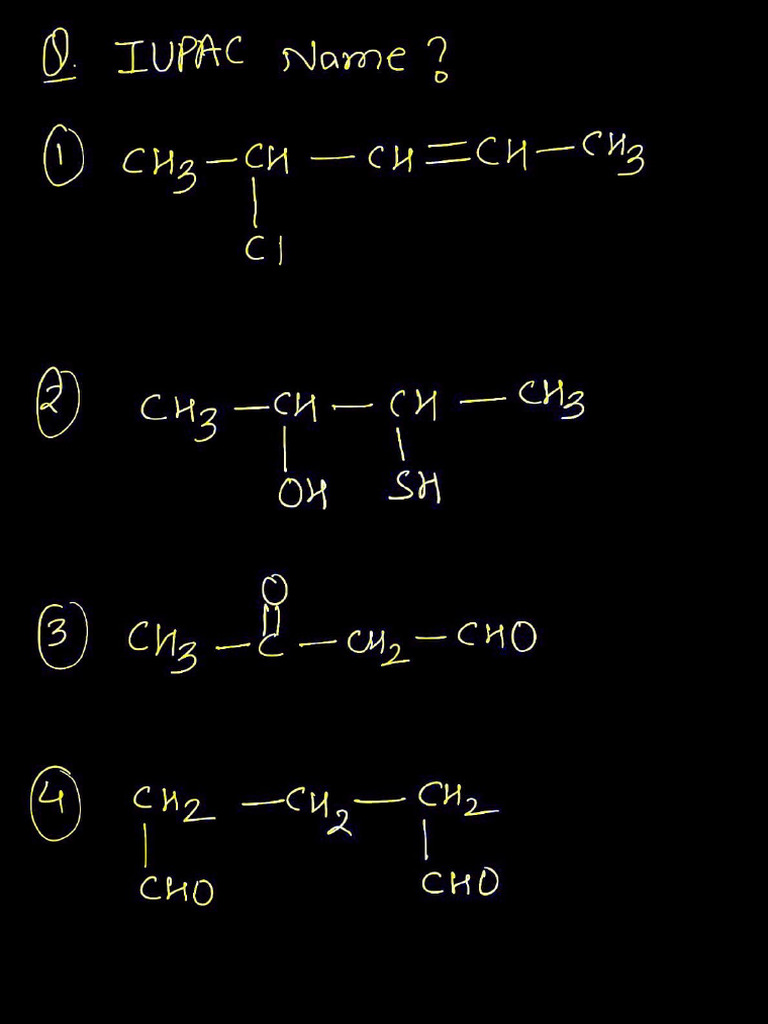 IUPAC Nomenclature Guide | PDF