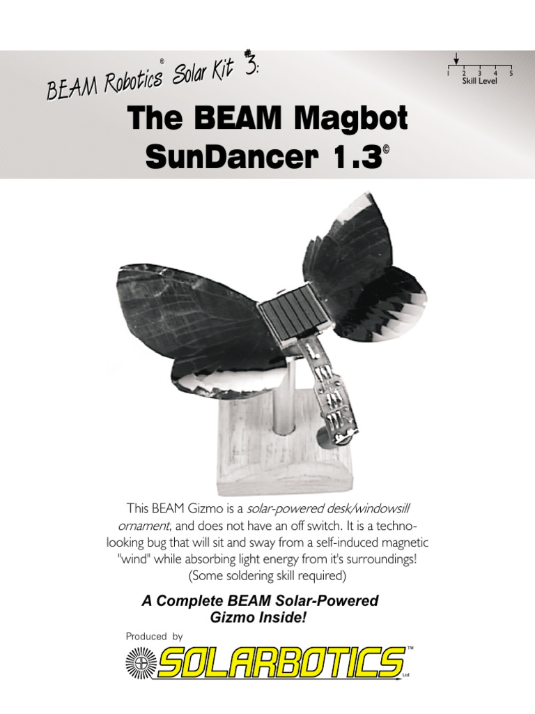 SunDancer 1.3: Solar Magbot Kit | PDF | Printed Circuit Board | Soldering
