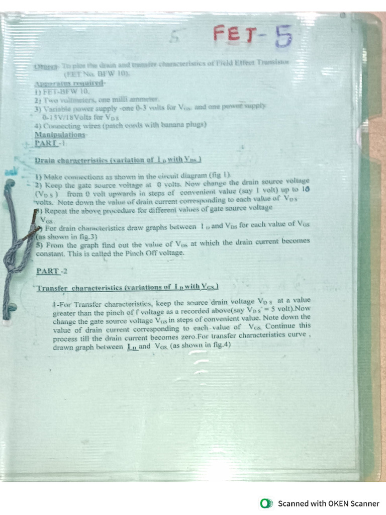 FET | PDF