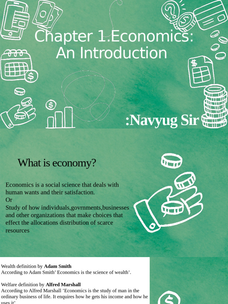 Introduction to Economics and Statistics | PDF | Economics | Statistics