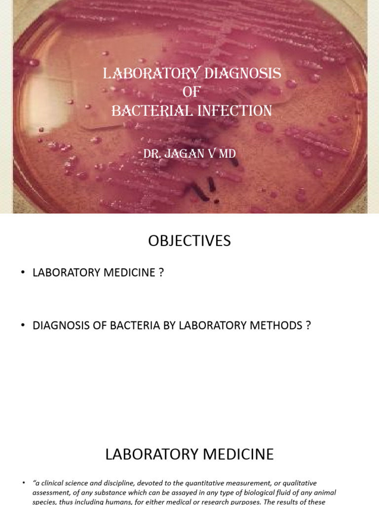 Laboratory Diagnosis of Bacterial Infections | PDF | Polymerase Chain ...