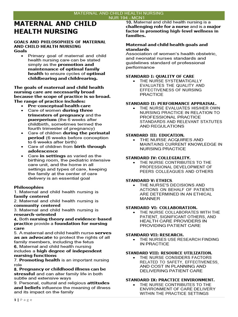 MCN Reviewer | PDF | Menstrual Cycle | Human Reproduction