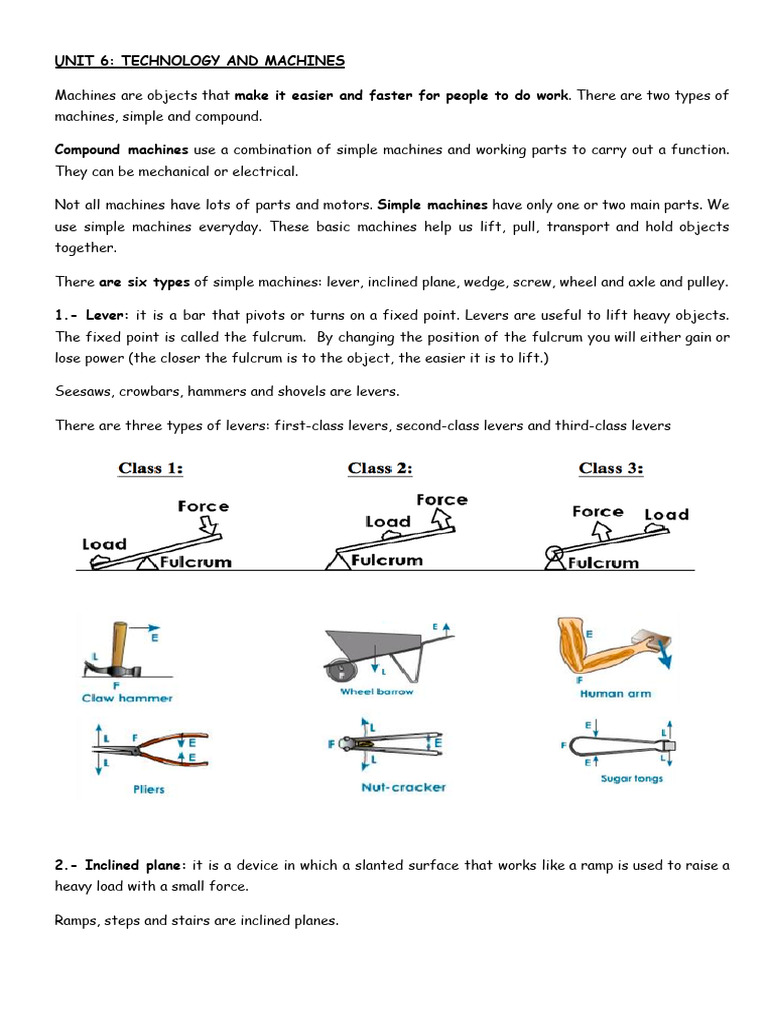 Simple Machines.5 | PDF