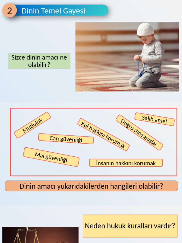 8.3.2. Dinin Temel Gayesi | PDF