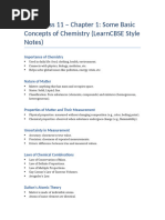 Class 11 Chemistry Chapter 1 Notes | PDF