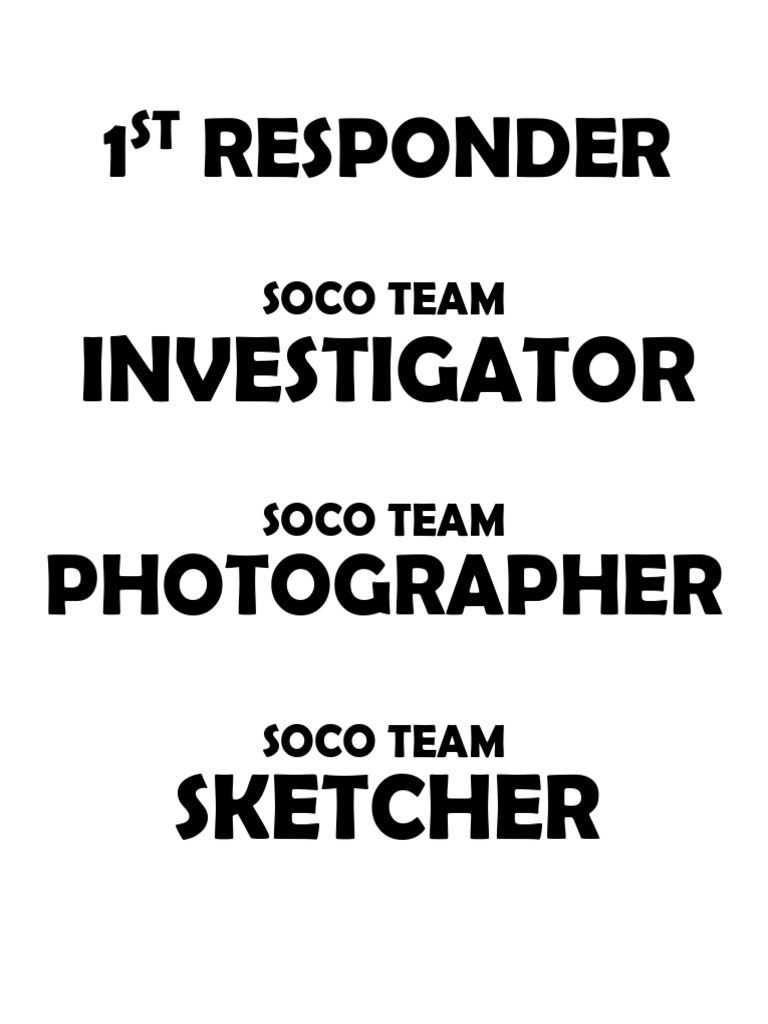 Crimescene | PDF