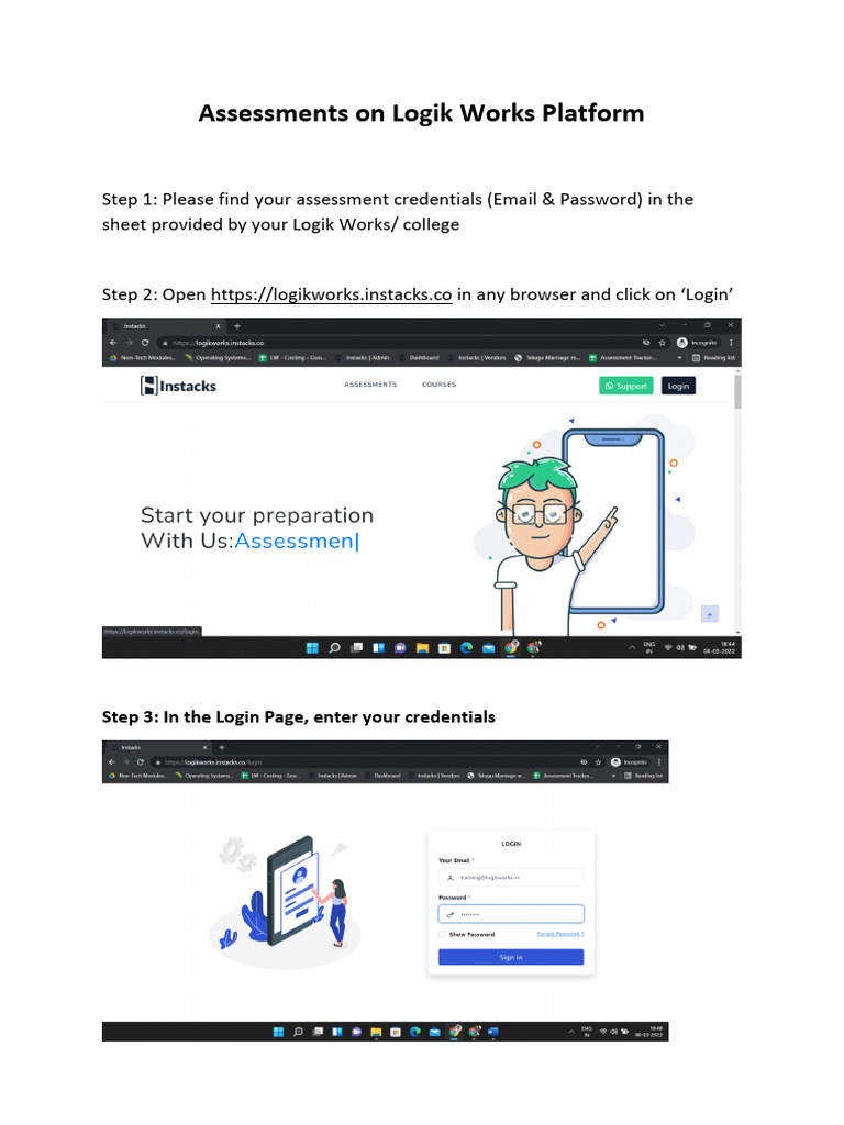Logik Works - Assessment Process DS | PDF