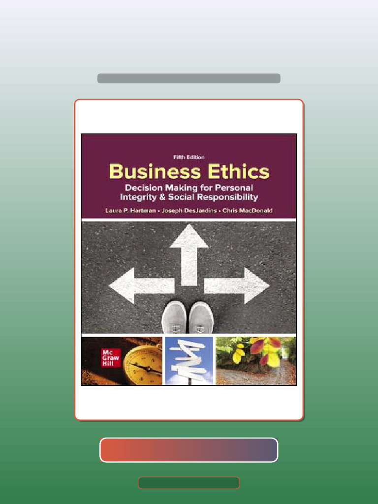 Business Ethics Decision Making For Personal Integrity Social ...
