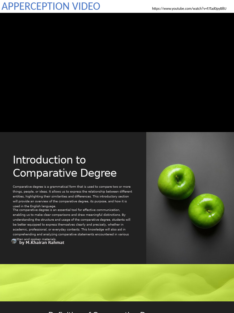 Modul Comparative Degree For Bing Ilkom 2b | PDF | Adverb | Adjective