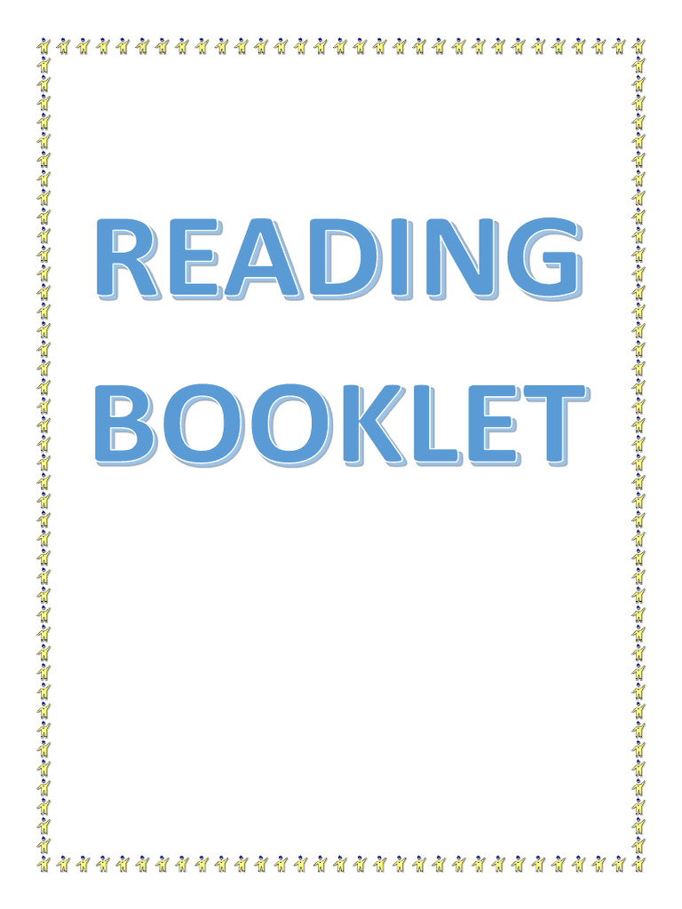 Reading Booklet | PDF