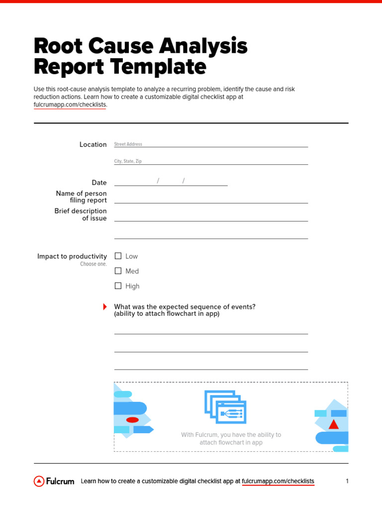 Customizable Root Cause Analysis Checklist | PDF
