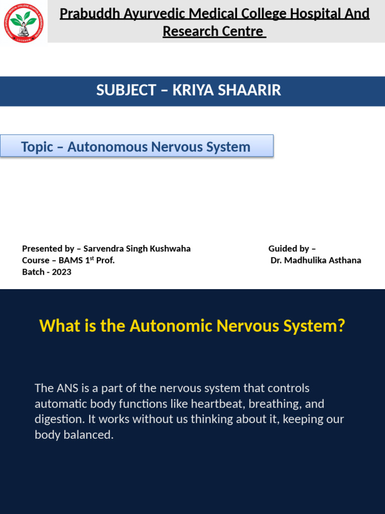 Physiology Ppt Final Pdf