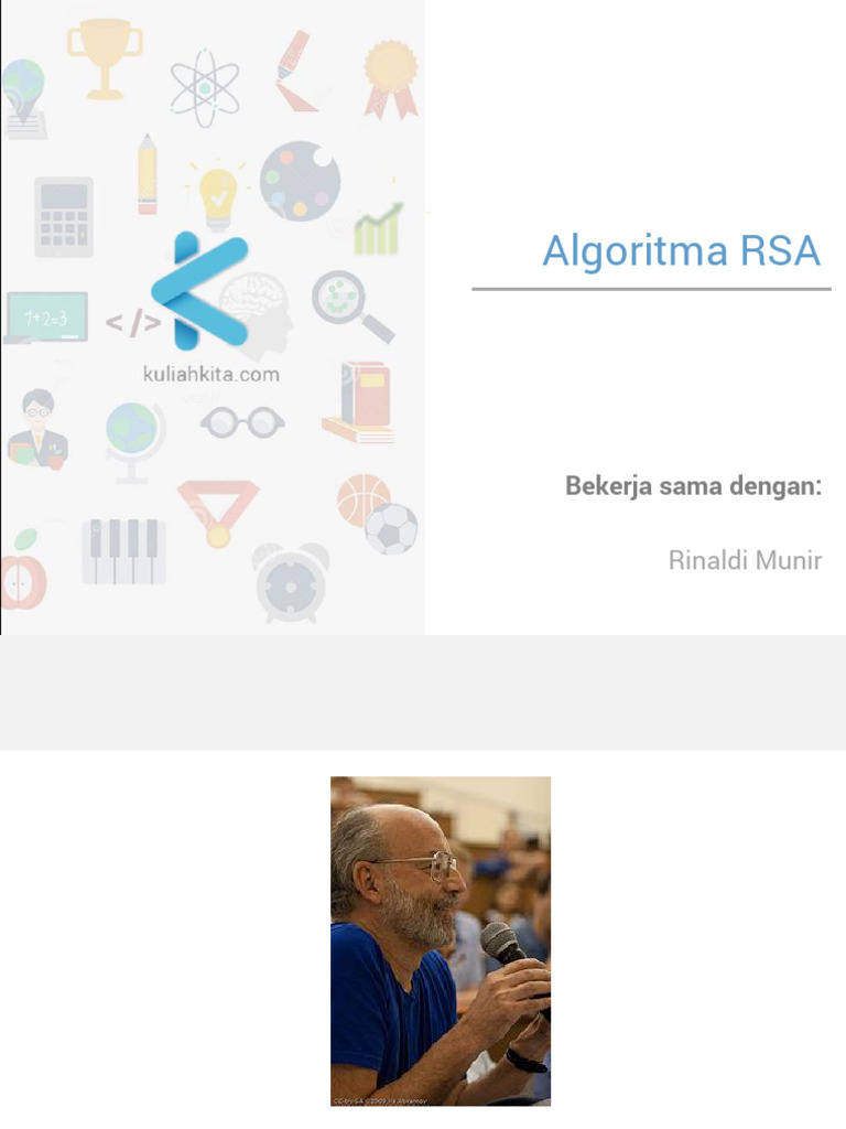 Pert - 10 Enkripsi Algoritma RSA | PDF