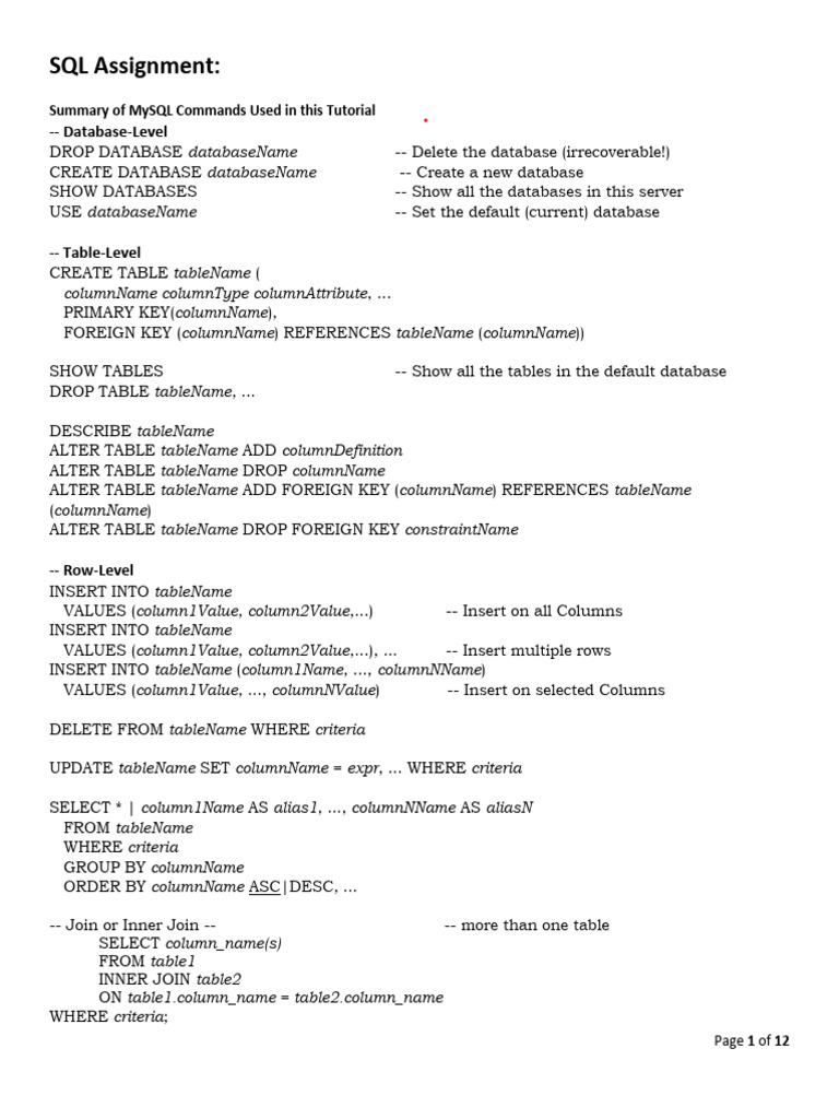 SQL Past Paper QuestionsMS1.1 | PDF | Information Retrieval | Data Model