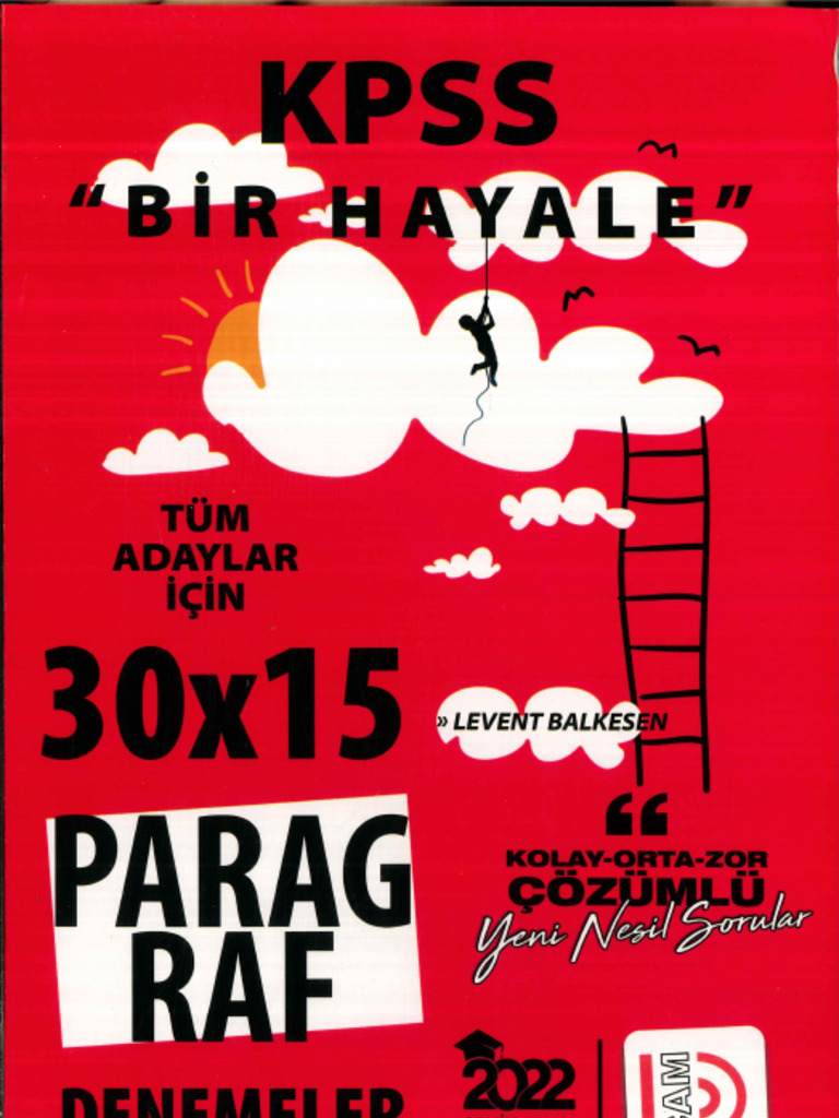 BENİM HOCAM PARAGRAF 30 DENEME 2022 | PDF