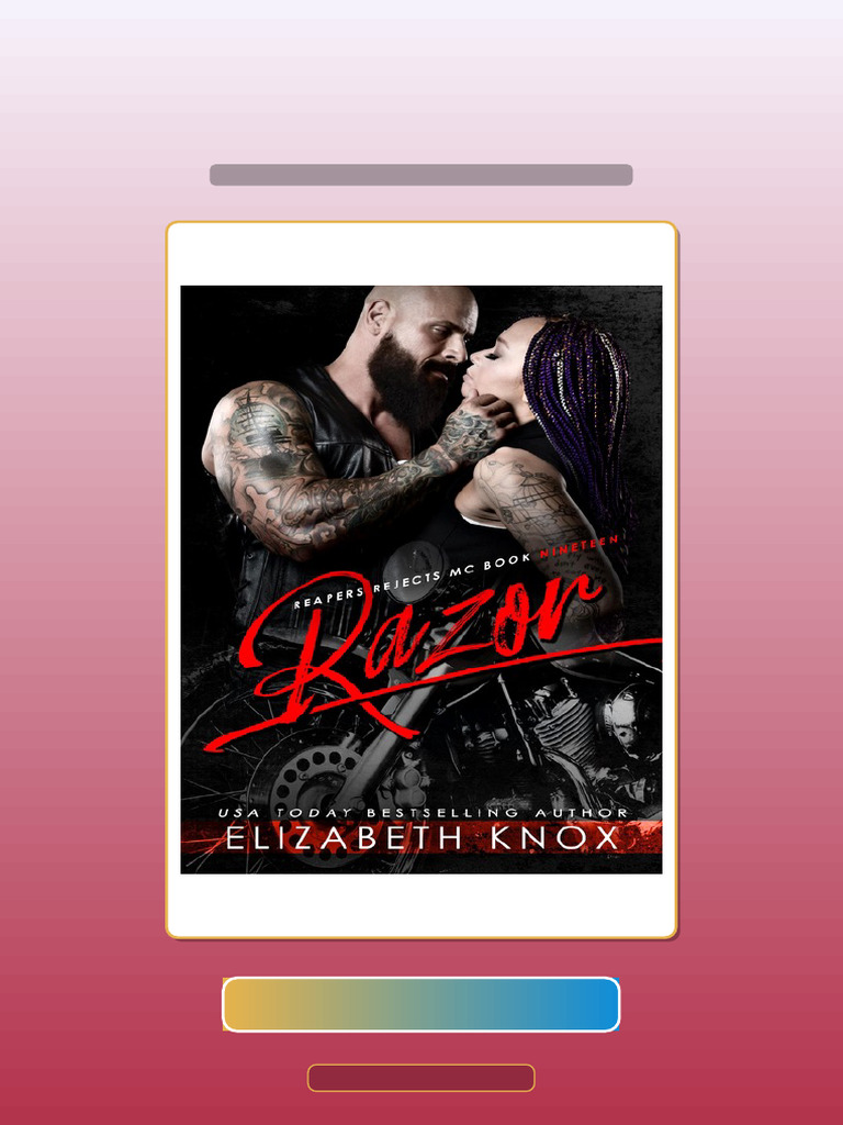 Razor Reapers Rejects MC Book 19 Elizabeth Knox Download Instantly ...